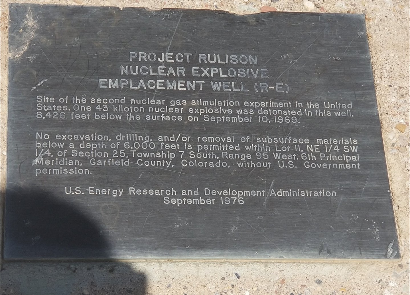 The Dark Domain: Resurrecting Project Rulison: Part Two | View from the ...