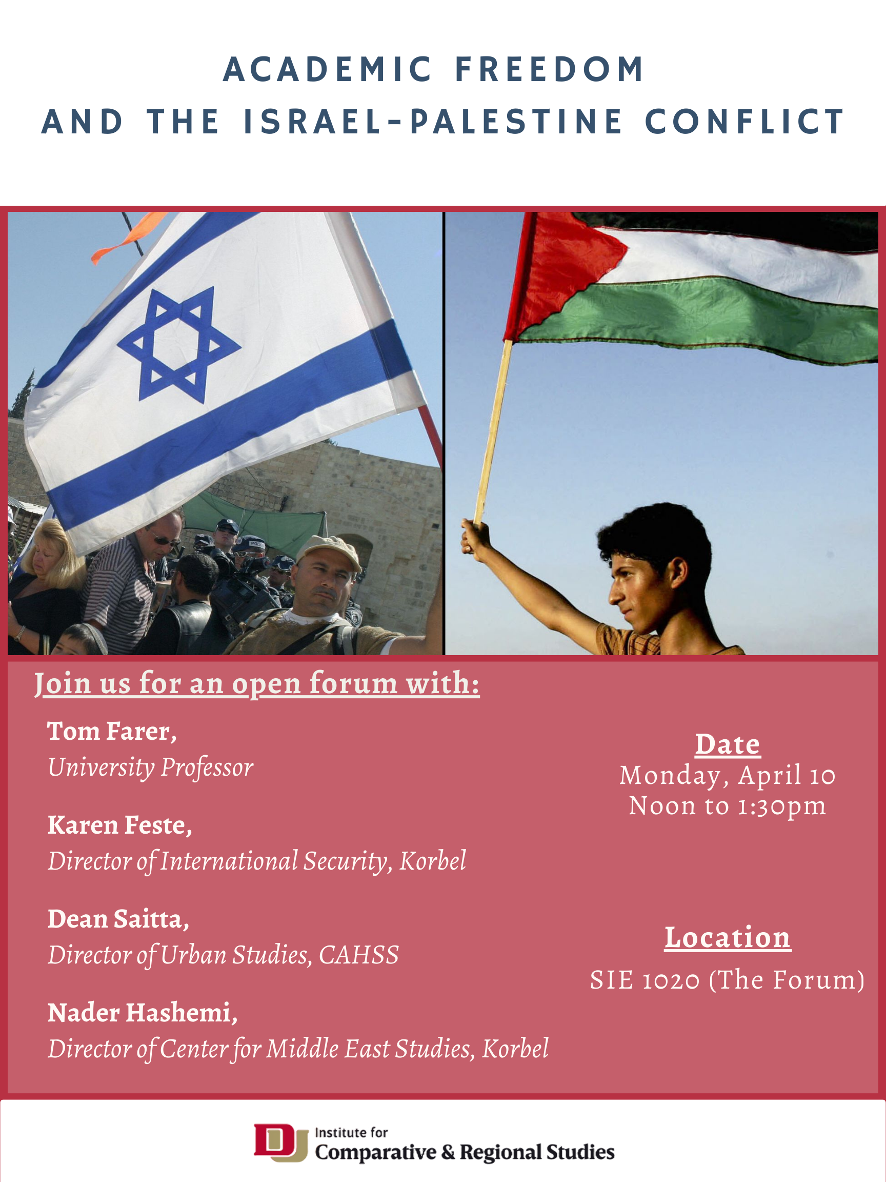 Academic Freedom and the Israeli-Palestinian Conflict at the University ...